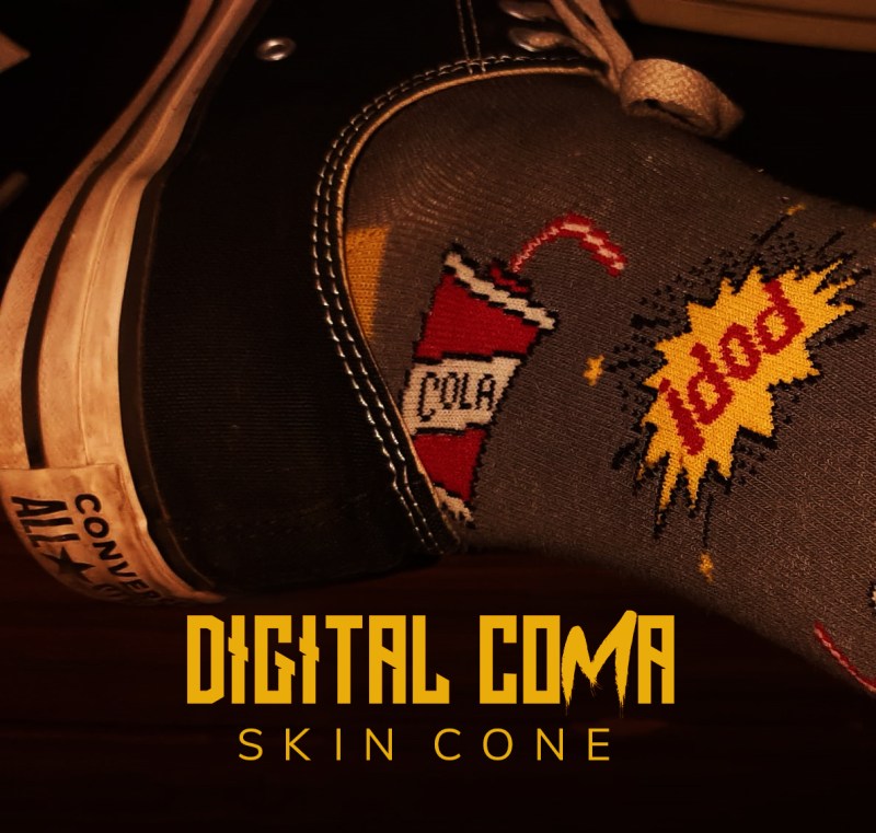 SKIN CONE by DIGITAL COMA, Turning The Weird Into Rock Art – Blue ...
